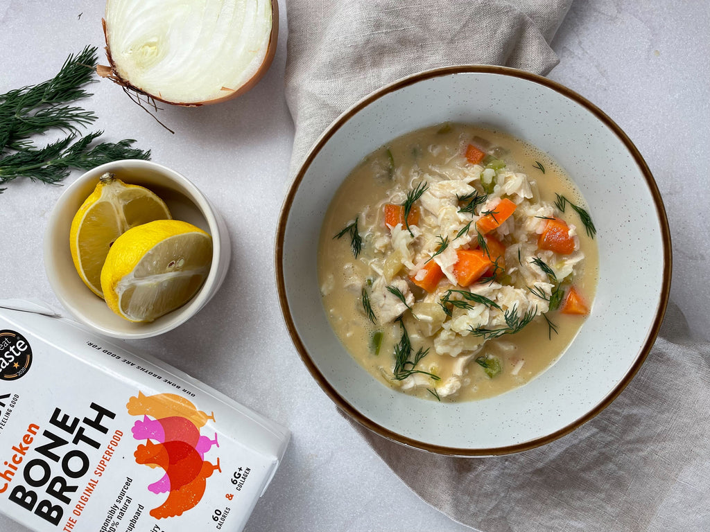 Avgolemono - Chicken Bone Broth Recipes | Freja